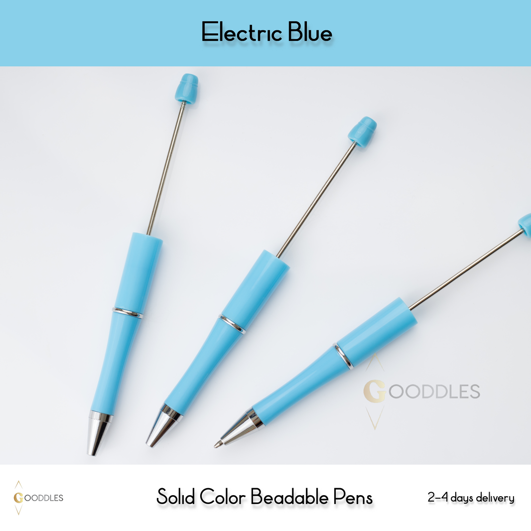 Solid Color Beadable Pens - GOODDLES – Gooddles